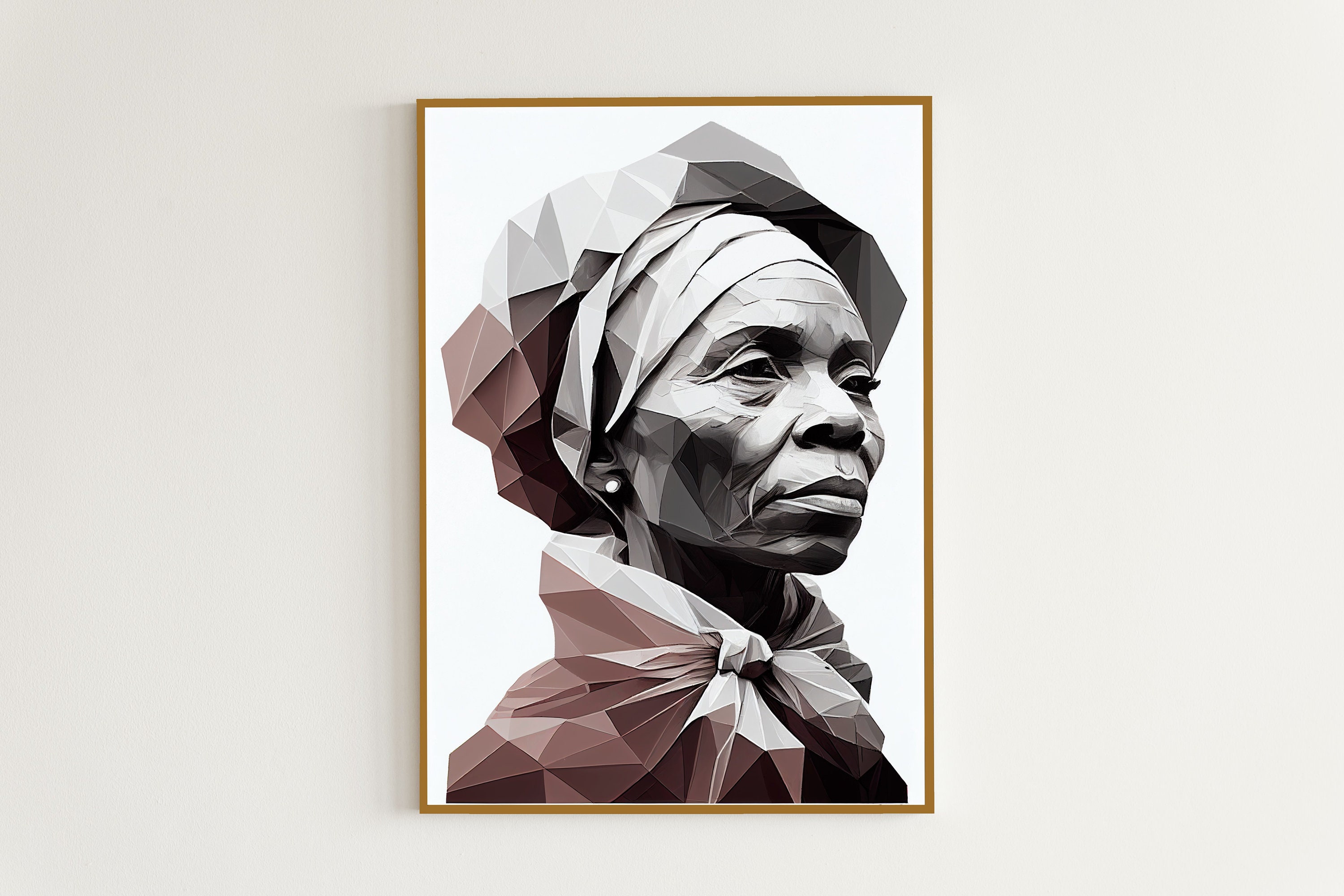 Harriet Tubman, Women History Month, Empower, Inspire, AI Art, Wall Art ...