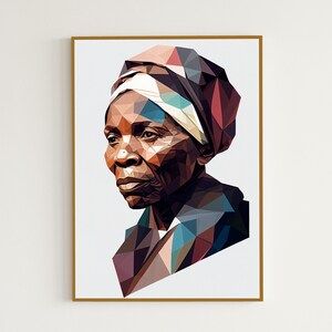Harriet Tubman, Women History Month, Empower, Inspire, AI Art, Wall Art ...