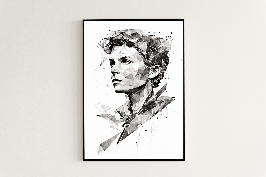 Amelia Earhart, Women History Month, Empower, Inspire, AI Art, Wall Art ...