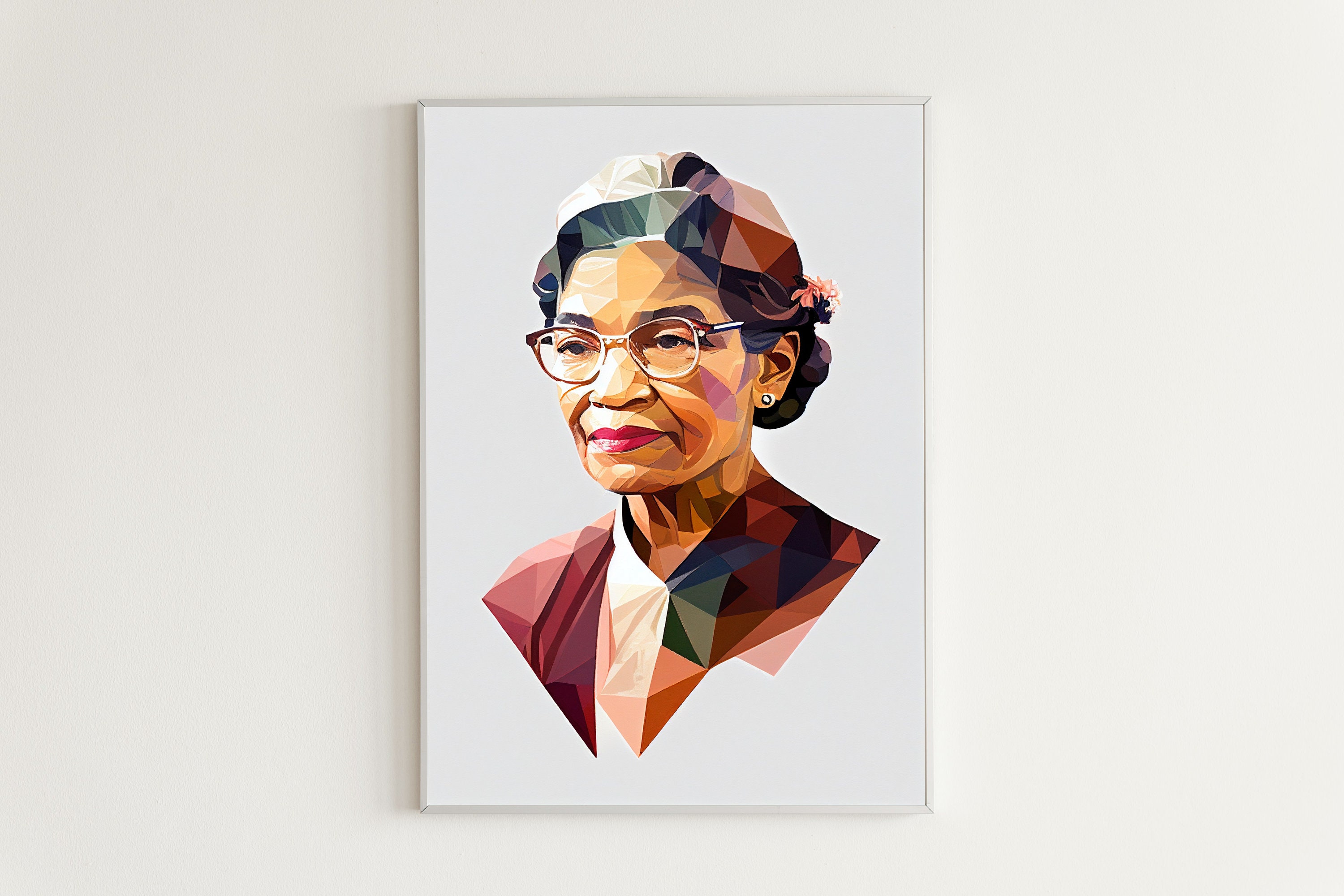Rosa Parks, Women History Month, Empower, Inspire, AI Art, Wall Art ...