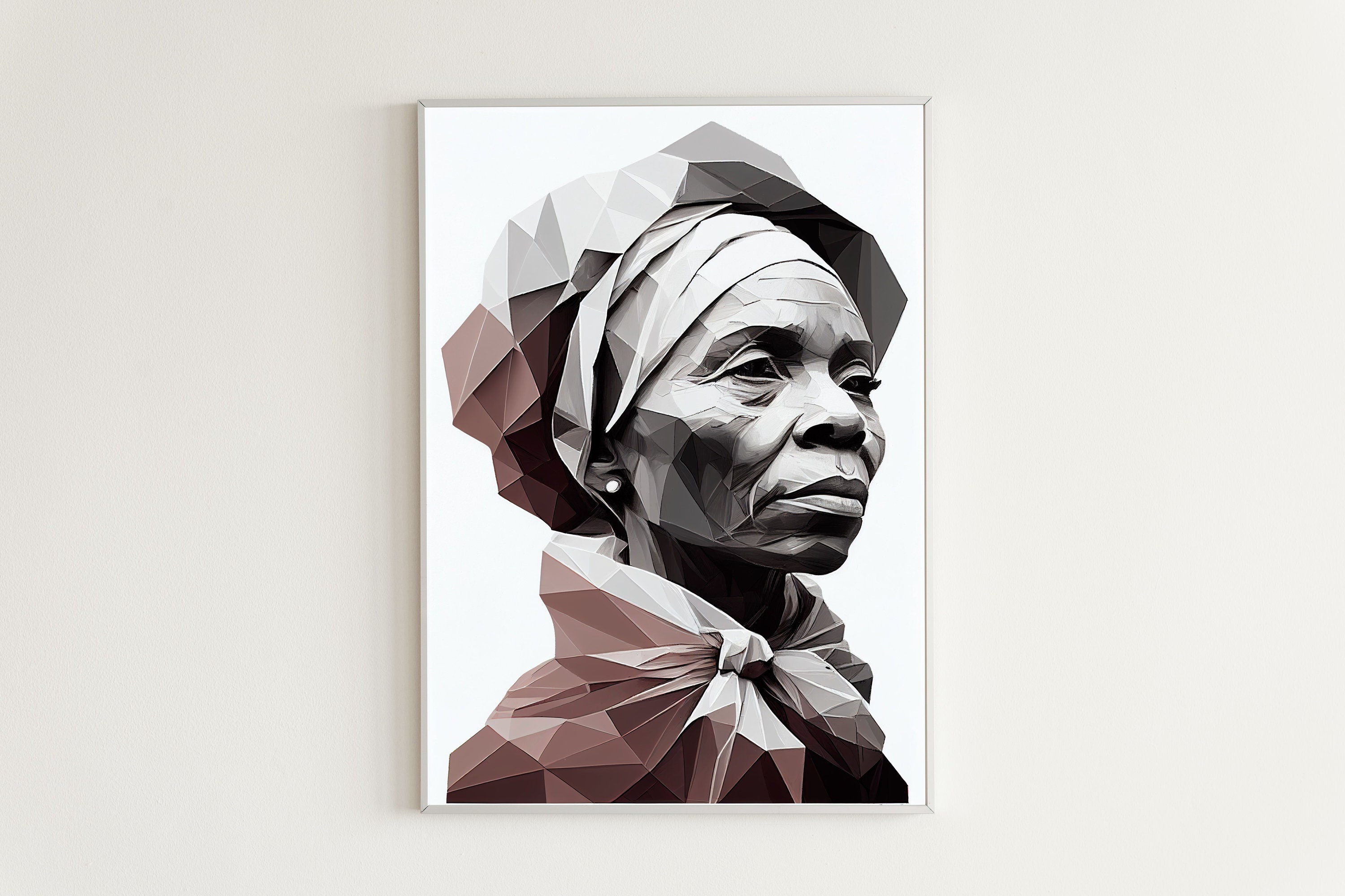 Harriet Tubman, Women History Month, Empower, Inspire, AI Art, Wall Art ...