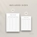 Income Tracker Printable Finance Tracker Income Overview Money ...
