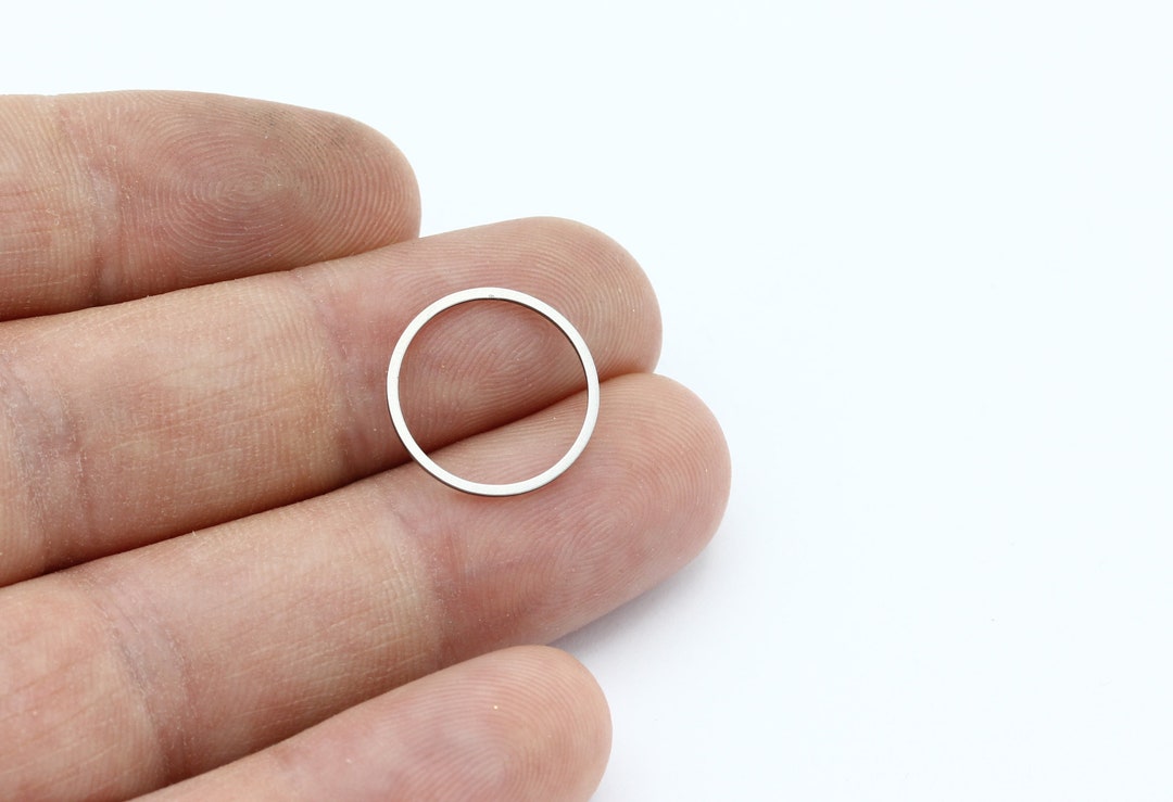 16mm Stainless Steel Circle Link, Round Closed Ring, Circle Connector ...