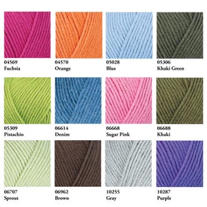 Nako Cotton Yarn, Nako Calico Yarns, Soft Crochet Yarn, Amigurumi Yarn ...