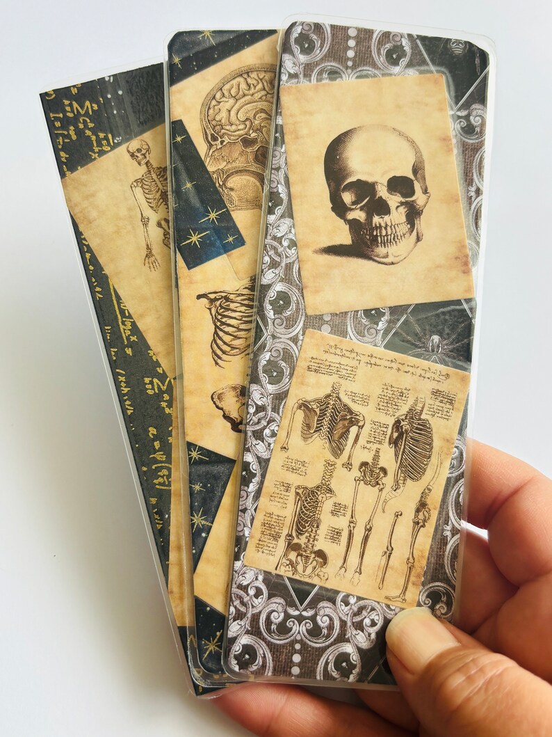Science Lover Anatomy Bookmark, Handmade One of a Kind, Great Gift for ...