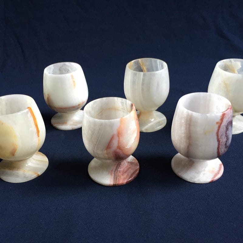 Stone Shot Glasses - Etsy