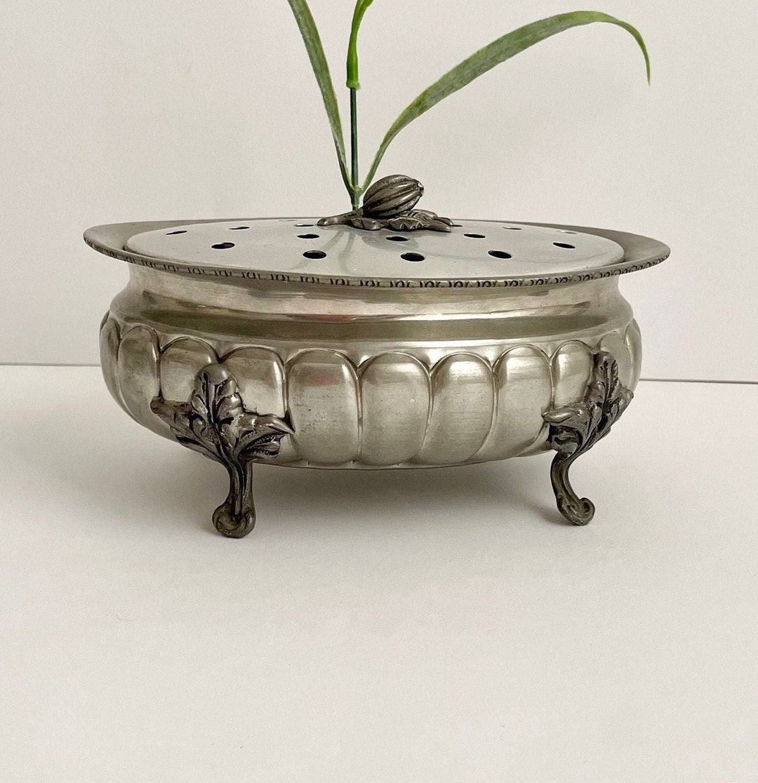 Old Vintage Italian Pewter Room Diffuser From the 1960s / Vase for ...