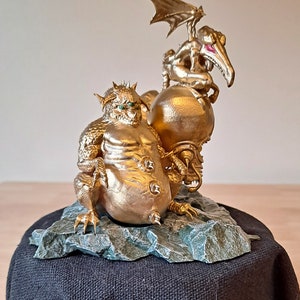 Super Metroid Golden Boss Statue Freestanding Edition - Etsy