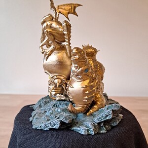 Super Metroid Golden Boss Statue Freestanding Edition - Etsy