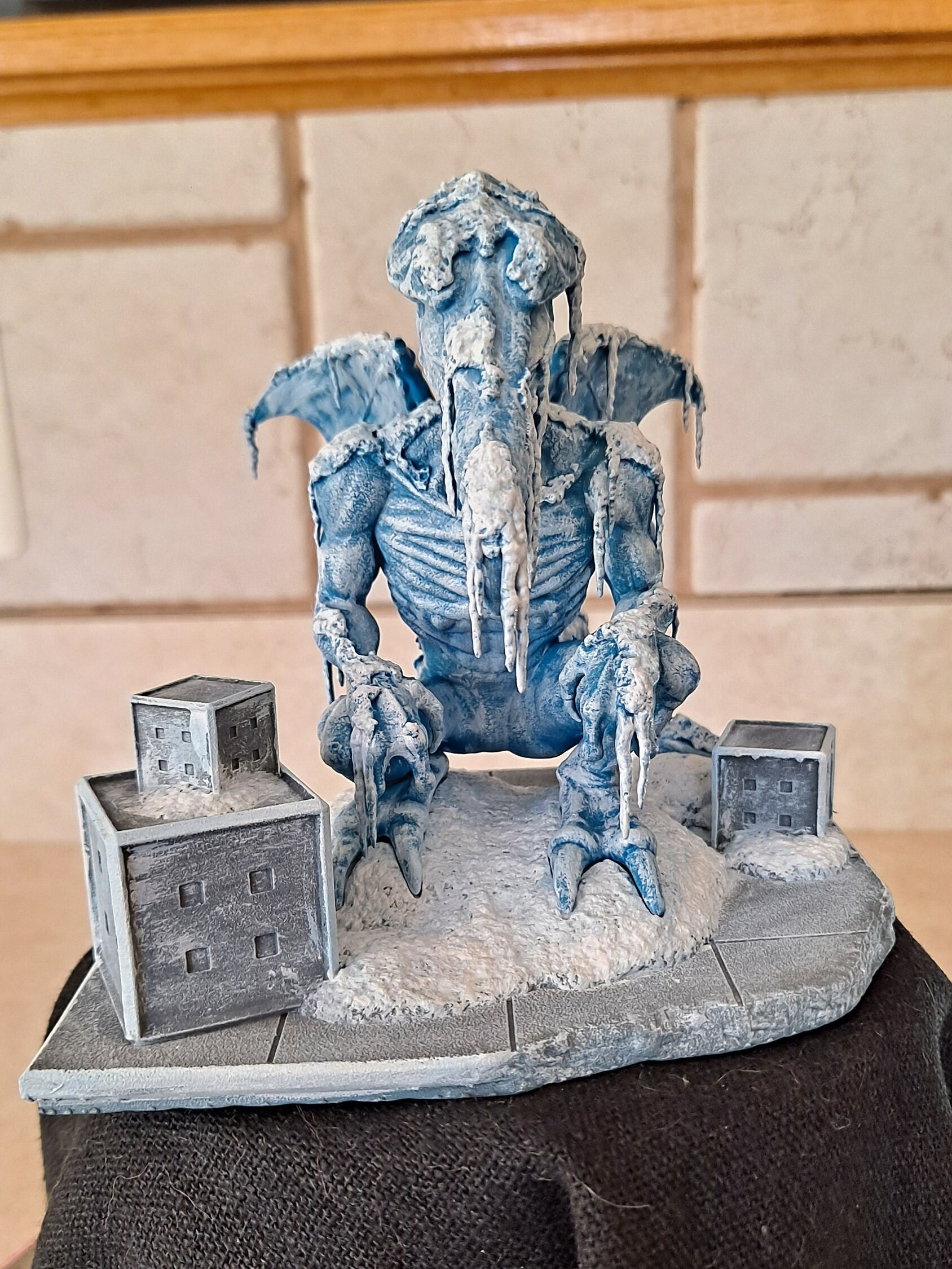 Metroid Fusion Frozen Ridley Display - Etsy Singapore