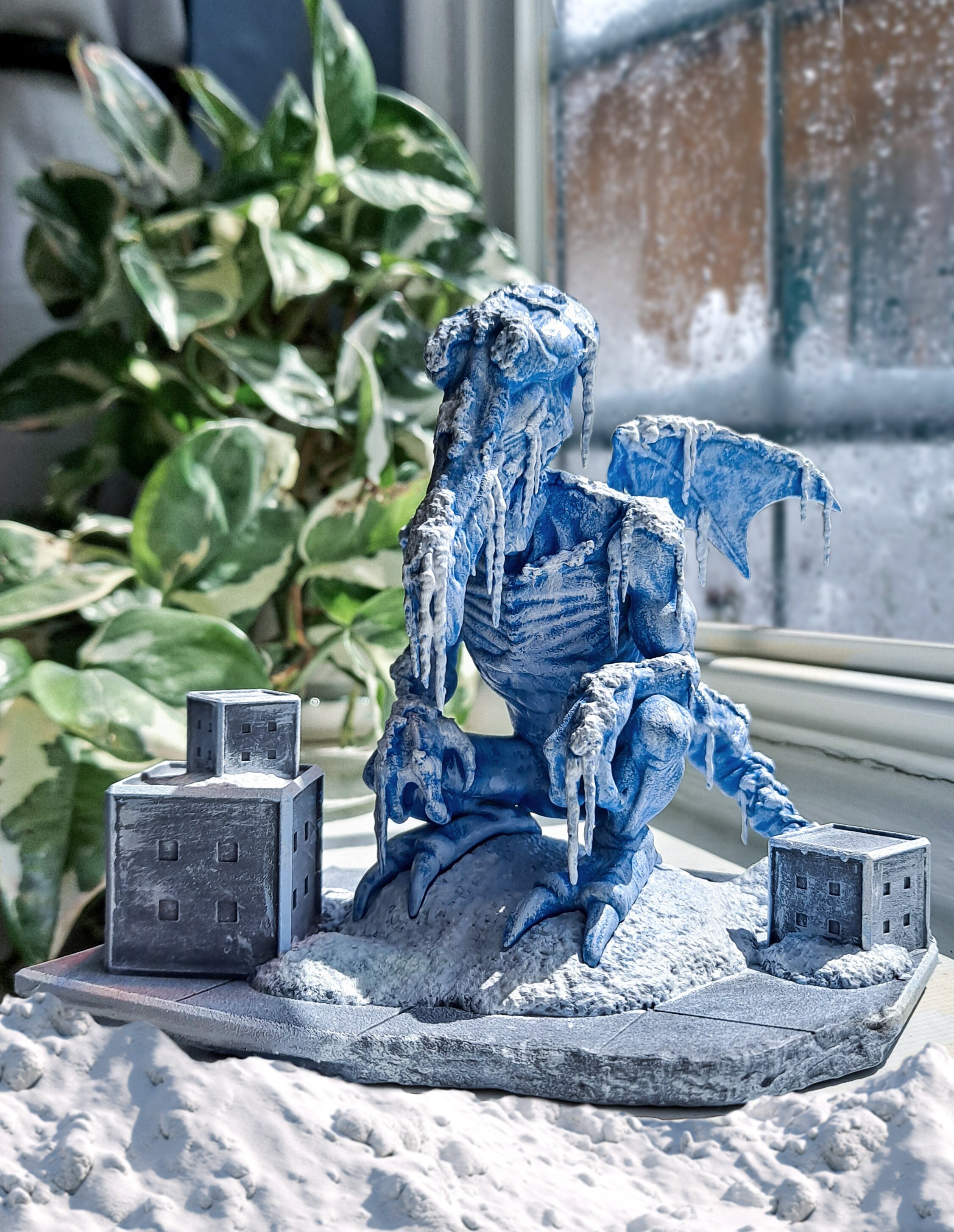 Metroid Fusion Frozen Ridley Display - Etsy