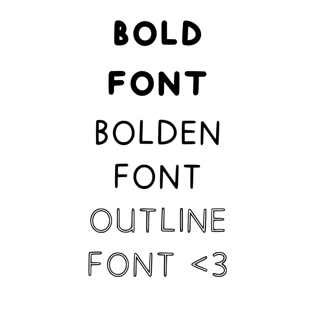 Fonts Bundle Bold, Bolden & Outline Font Font Typeface Calligraphy ...