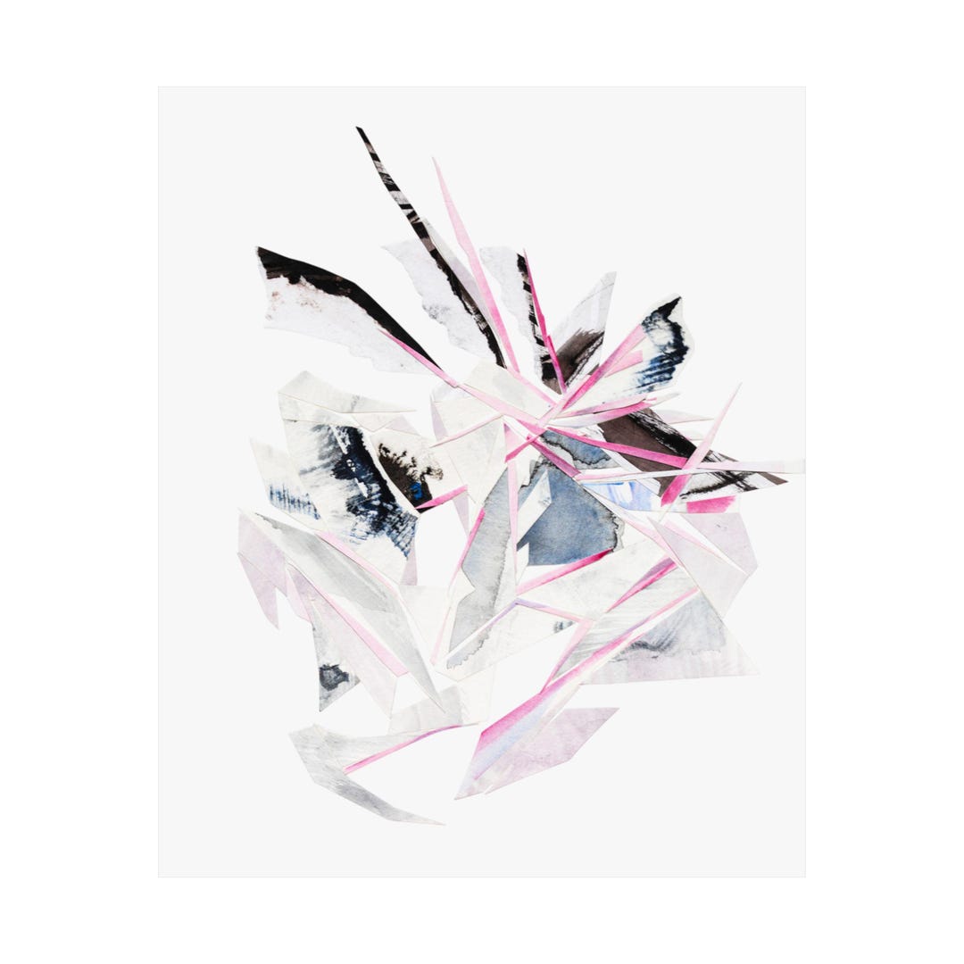 Flutter by Collage Print - Etsy