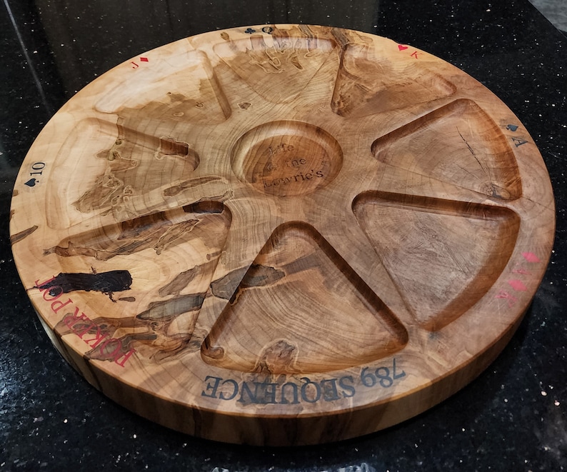 Handcrafted Rummoli/michigan Rummy Gameboard - Etsy