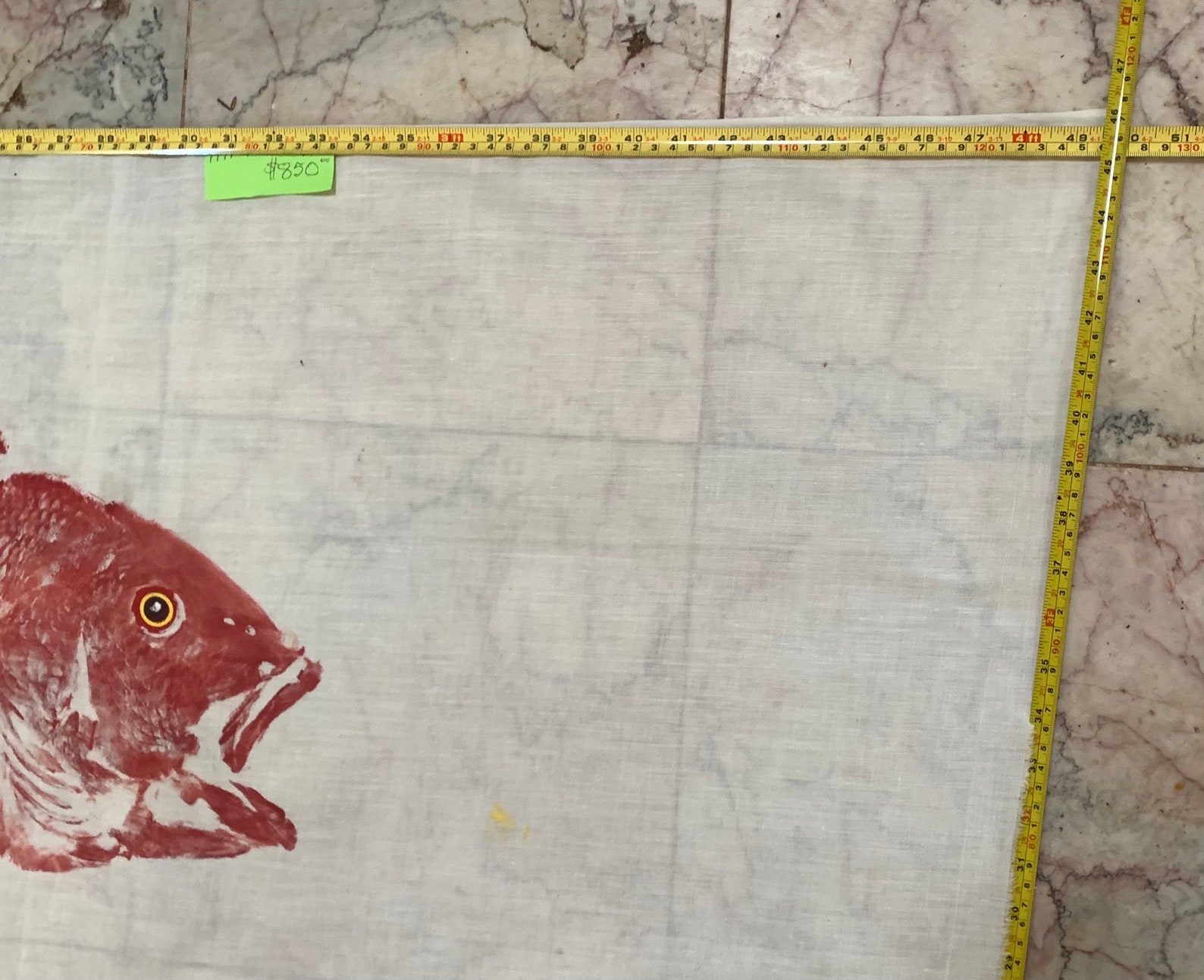 5 Red Snapper in a School Swimming Fish Print - Etsy