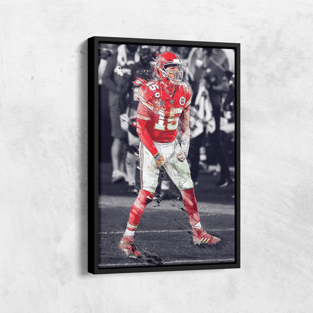 Patrick Mahomes Touchdown Celebration Kansas City Chiefs Football Hand ...