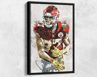 Patrick Mahomes, Travis Kelce Poster Kansas City Chiefs,man Cave Gift ...