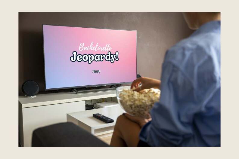 Jeoparty / Jeopardy Editable Canva Template | Bachelorette Jeopardy ...