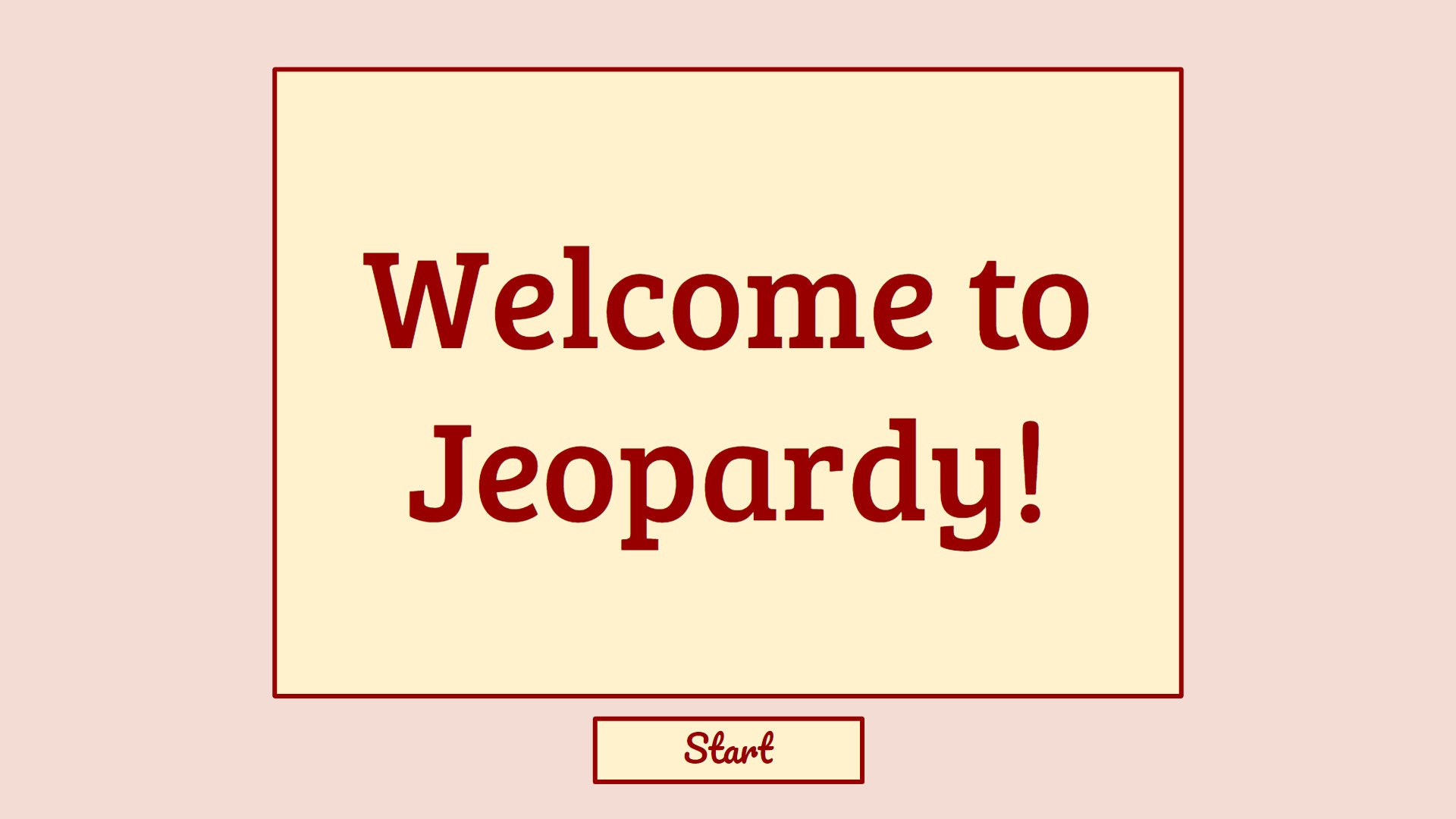 Jeopardy Google Slides Template | Editable Game | Sleepover Game ...