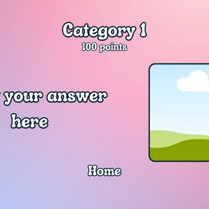 Jeoparty / Jeopardy Editable Canva Template | Bachelorette Jeopardy ...