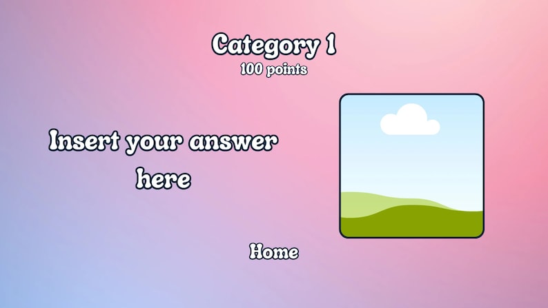 Jeoparty / Jeopardy Editable Canva Template | Bachelorette Jeopardy ...