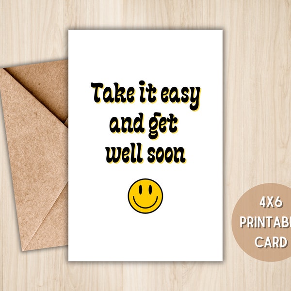 Feel Better Card - Etsy