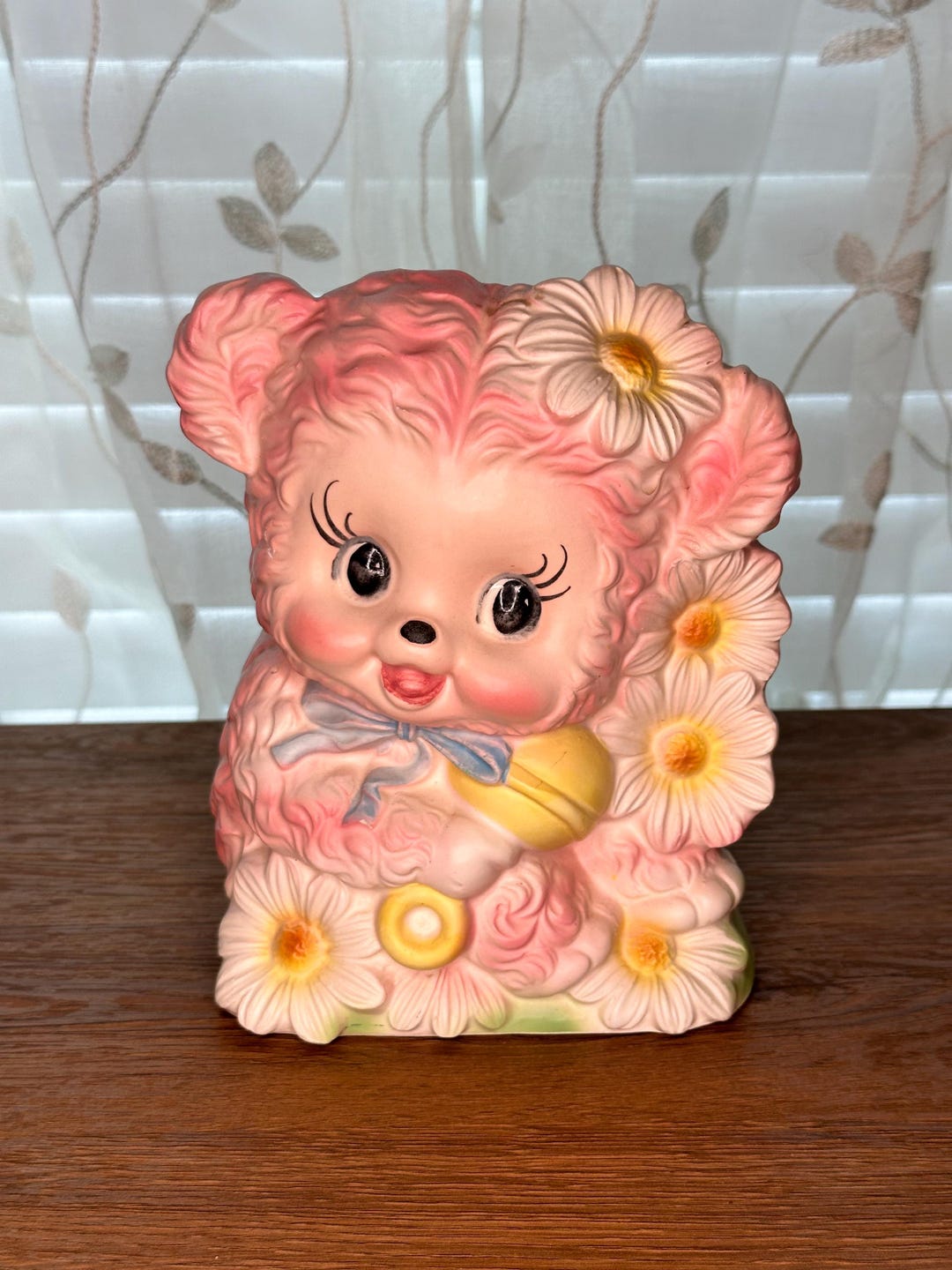 Vintage Japan Inarco Bear Planter - Etsy