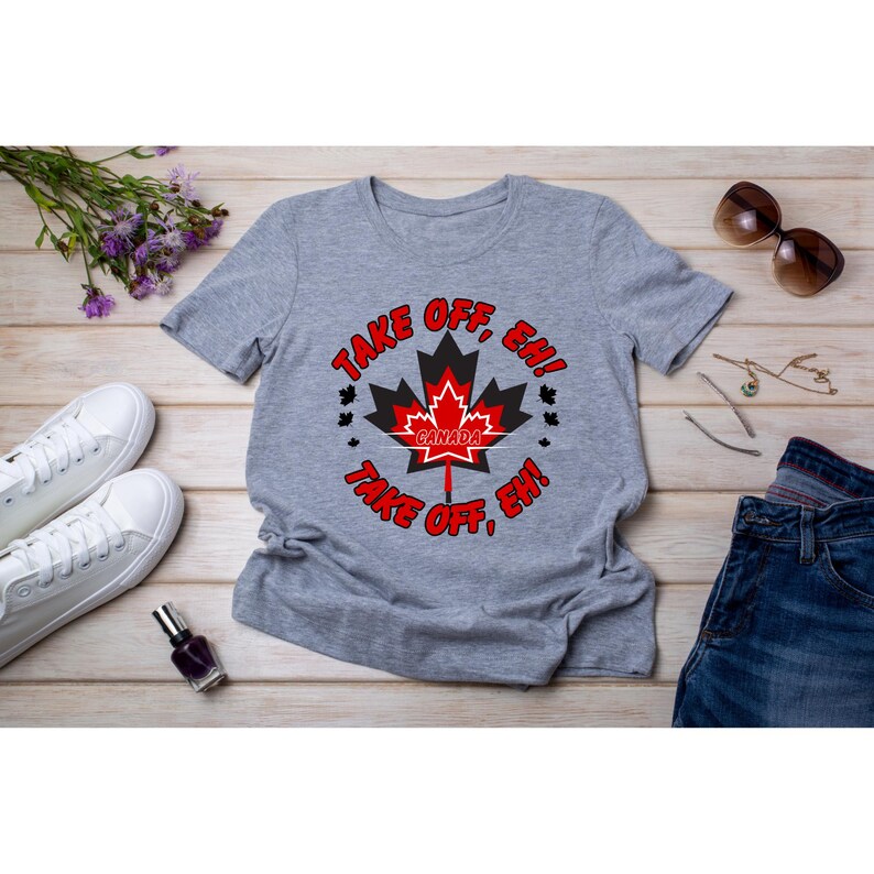 Take off Eh! Canadian Maple Leaf SVG PNG - Cricut, Sublimation (digital ...