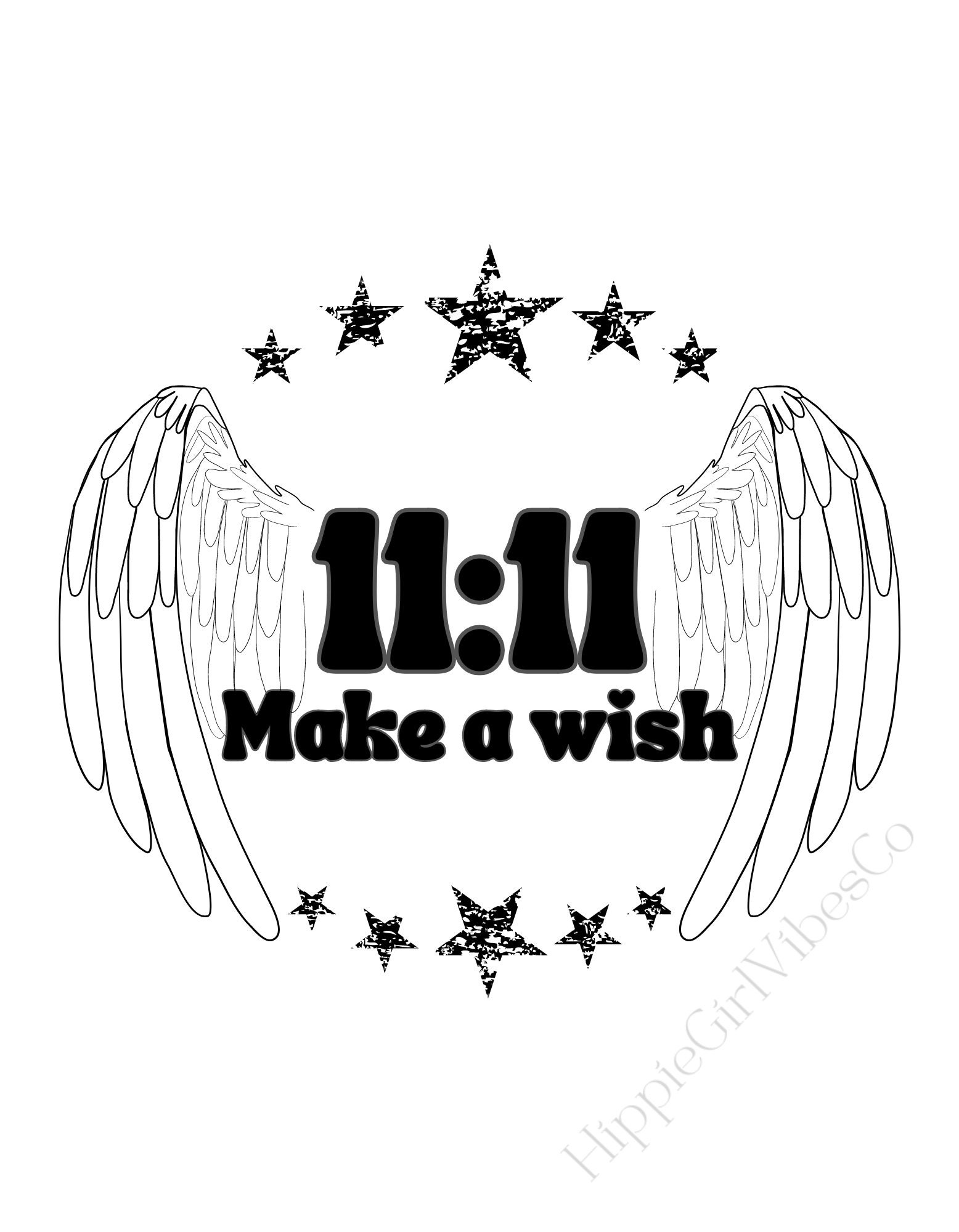 1111 Bundle, 1111 Svg Bundle, Svg File, Digital File, Make a Wish Svg, Digital Art, Digital ...