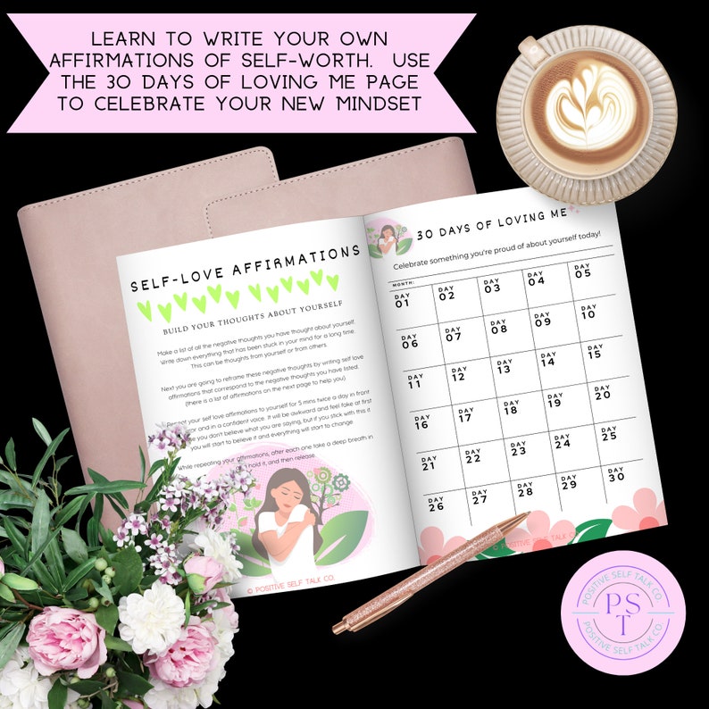 Reclaiming Your Self-worth Journal, Instant Download, Printable Journal ...