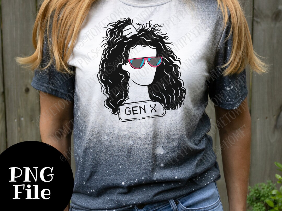 Gen x png genx png sublimación genx sublimación genx - Etsy México