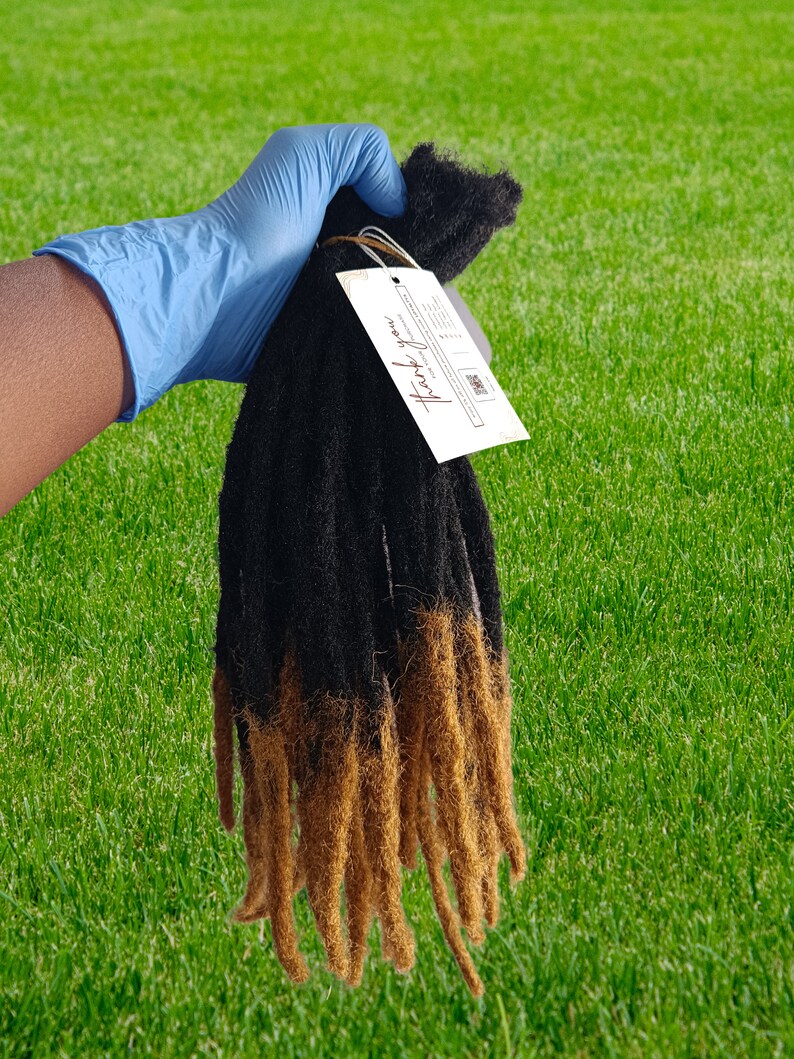 100 Locs Bundle Premium Human Hair Dreadlock Extensions XS - Etsy