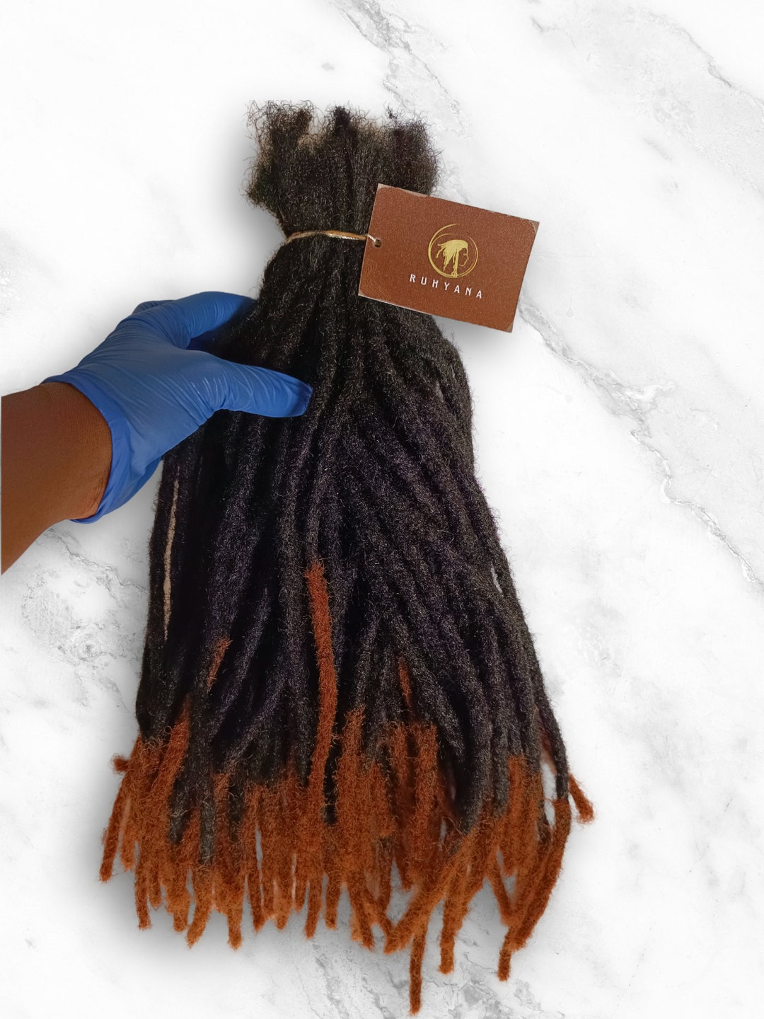 100 Locs Bundle Premium Human Hair Dreadlock Extensions XS - Etsy