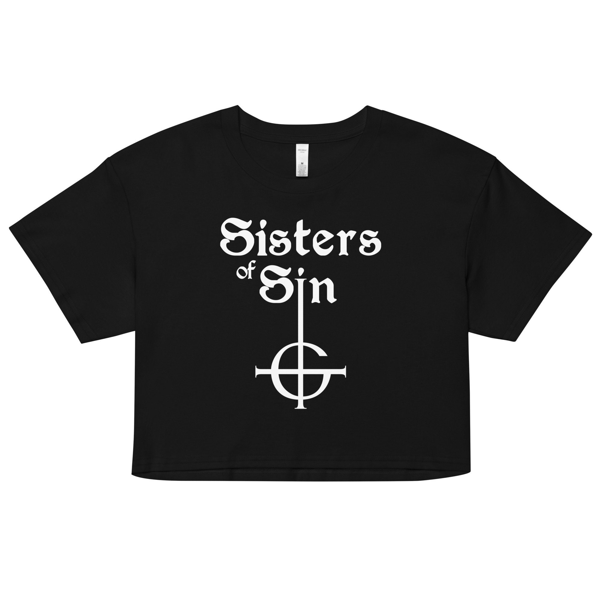 Ghost Sisters of Sin Crop Top | Ghost BC Metal Rock Band T-shirt ...