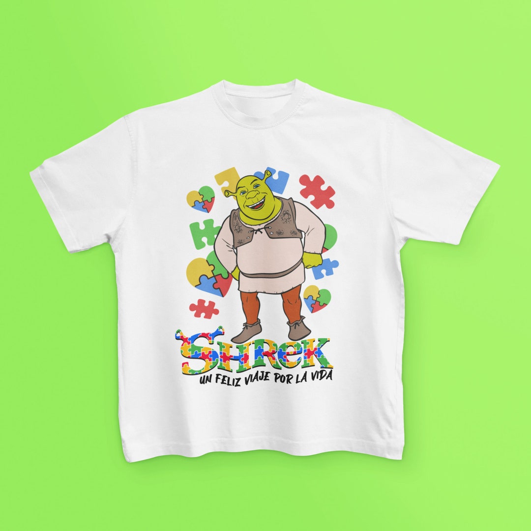 Shrek Autism PNG Sublimation DTF Digital Download DTG Custom - Etsy