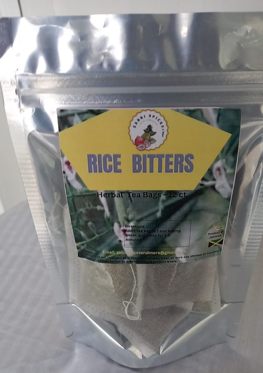 Jamaican Rice Bitters Herbal Tea Bags - Etsy