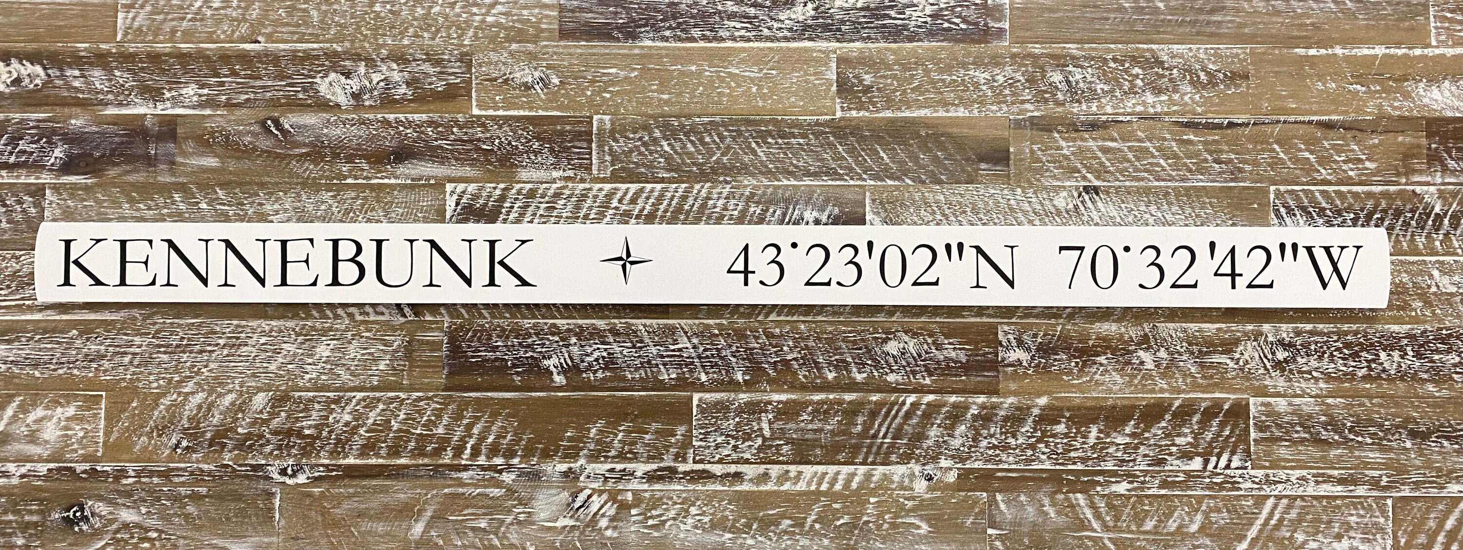 Coordinates Sign | CUSTOM Latitude Longitude Sign | Town Signs ...