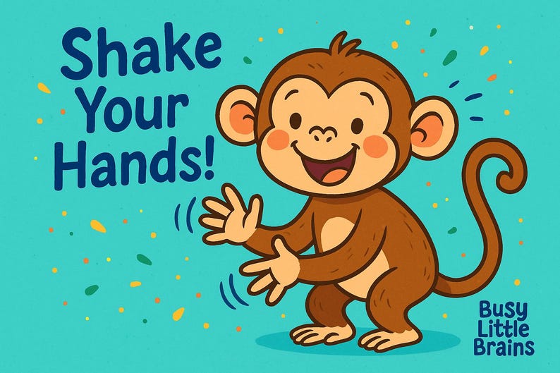 Printable Wiggle Cards for Preschoolers | Movement & Gross Motor Fun ...