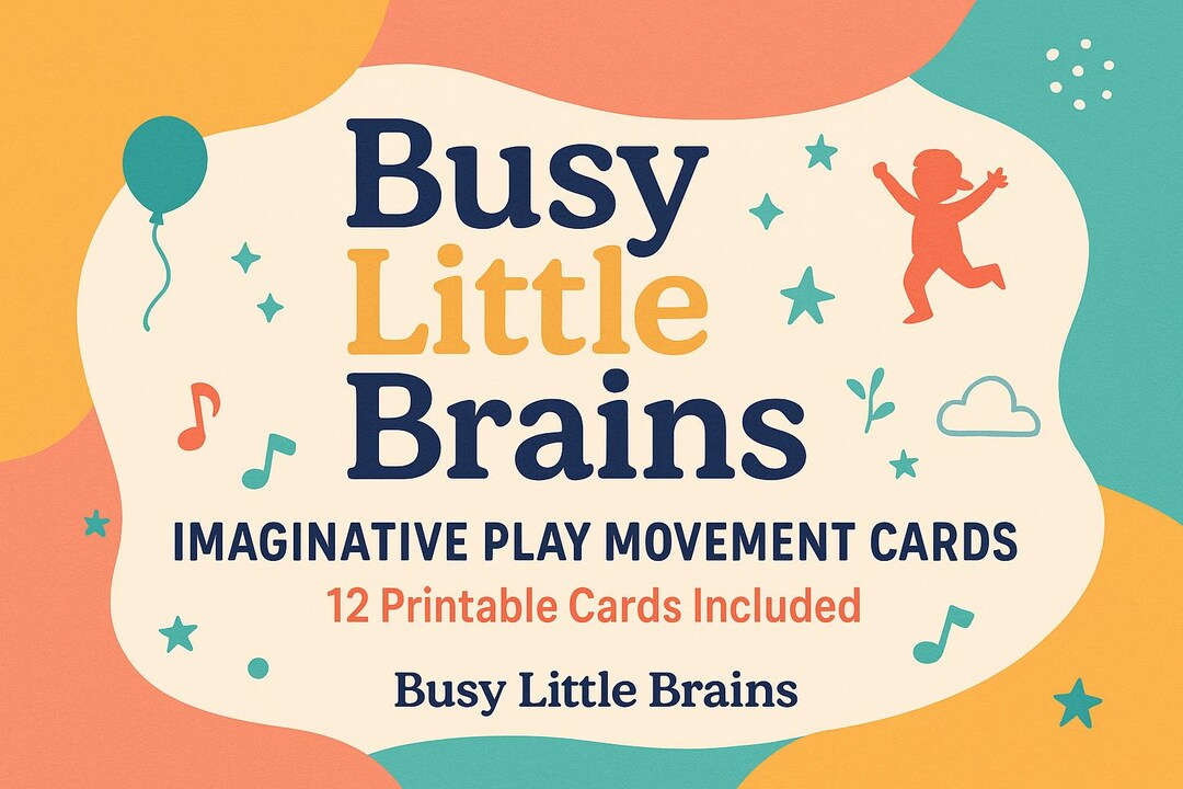 Printable Pretend Play Cards | Imaginative Movement Activities for ...