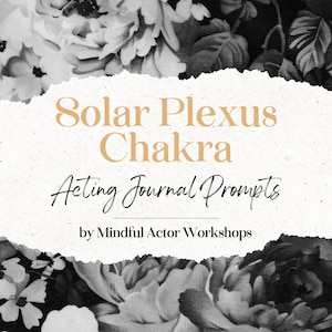 Solar Plexus Chakra Acting Journal Prompts Healing Printable Reflection Pages - Etsy