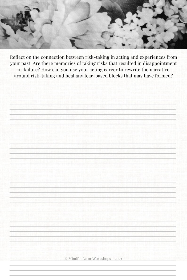 Solar Plexus Chakra Acting Journal Prompts Healing Printable Reflection ...