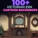Victorian Era Cartoon Backdrops Series 8 - 19th Century Brtitain ...