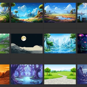 150 High-res Cartoon Backgrounds, 5K Cartoon Backdrops for Animators ...