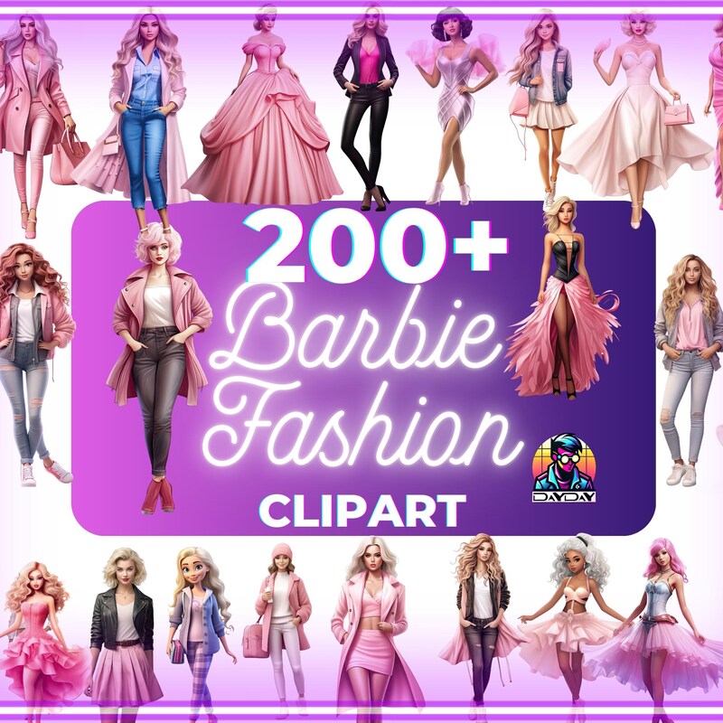 Hot Pink Barbie - Etsy
