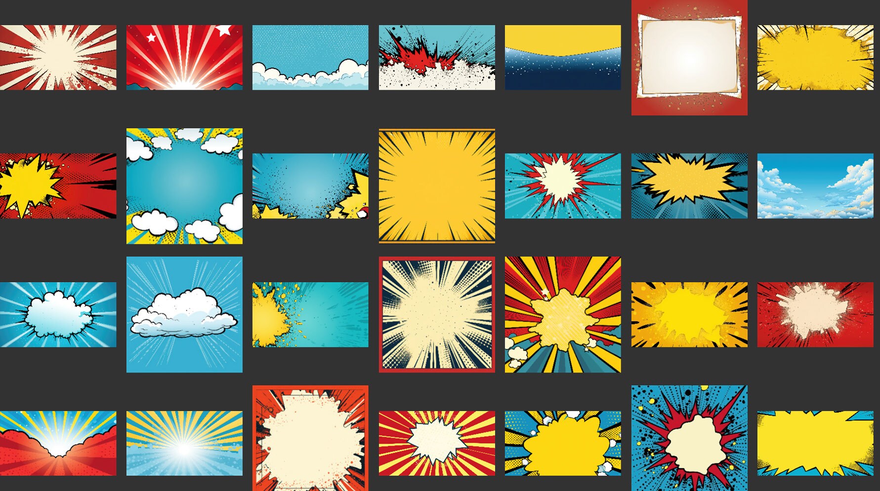 300 5K Graphic Novel Backdrops | Ideal for Comic Artists & Digital ...