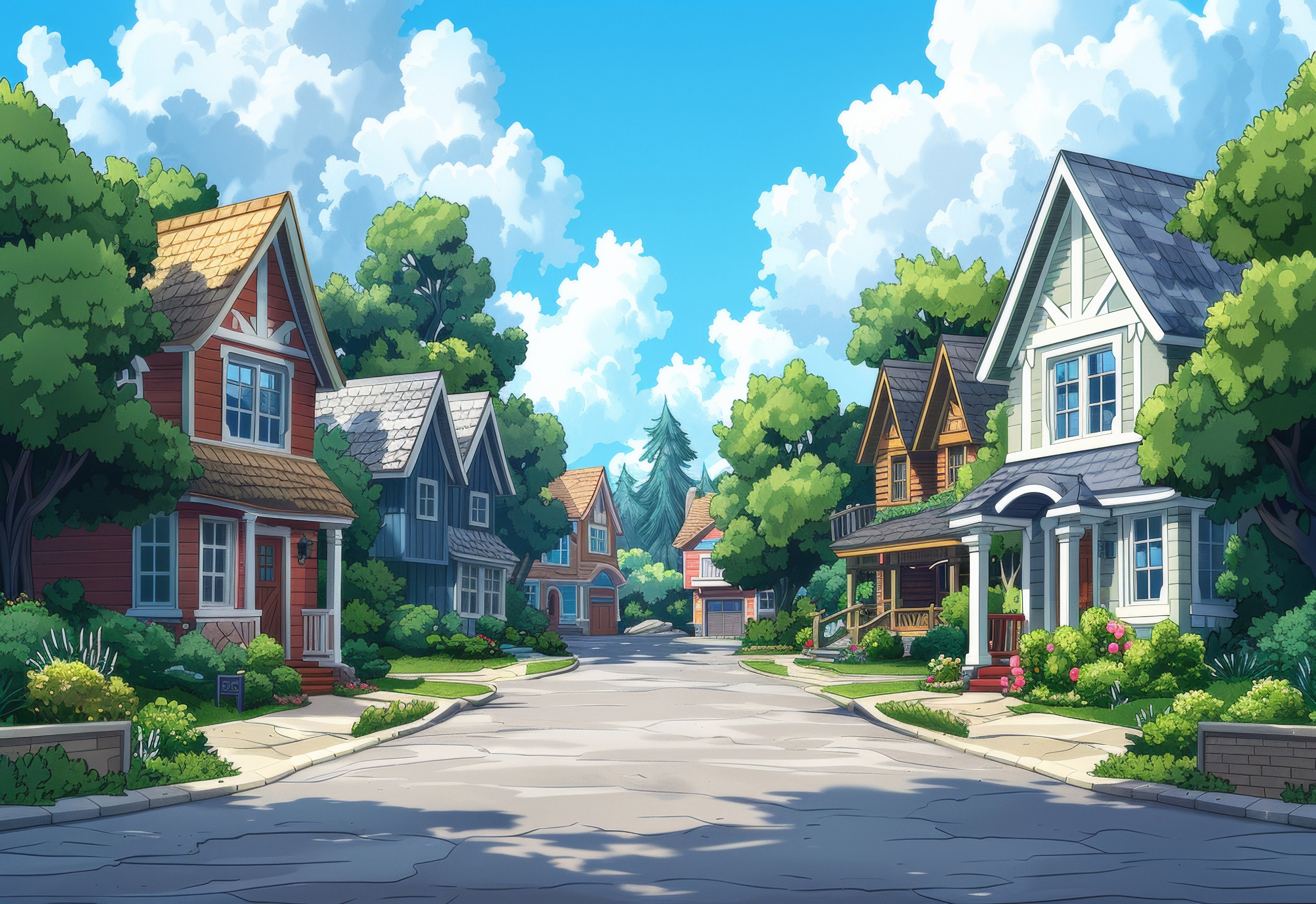 100 Cartoon Backgrounds, 5K, High-resolution Backdrops, Animator Images ...