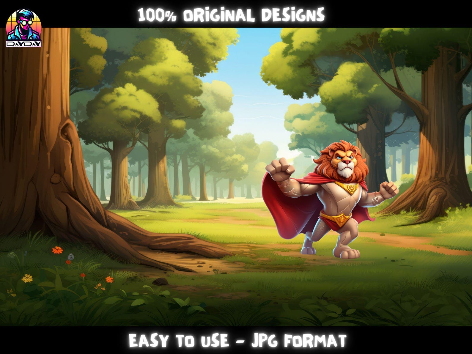 150 High-res Cartoon Backgrounds, 5K Cartoon Backdrops for Animators ...