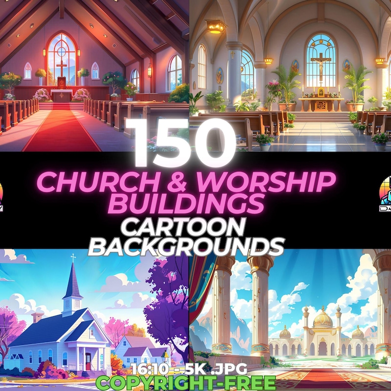 Church Backdrop - Etsy