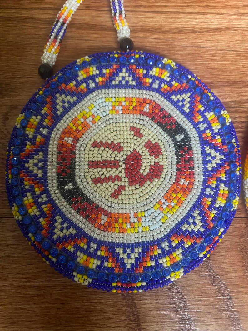 Beaded Medallion - Etsy