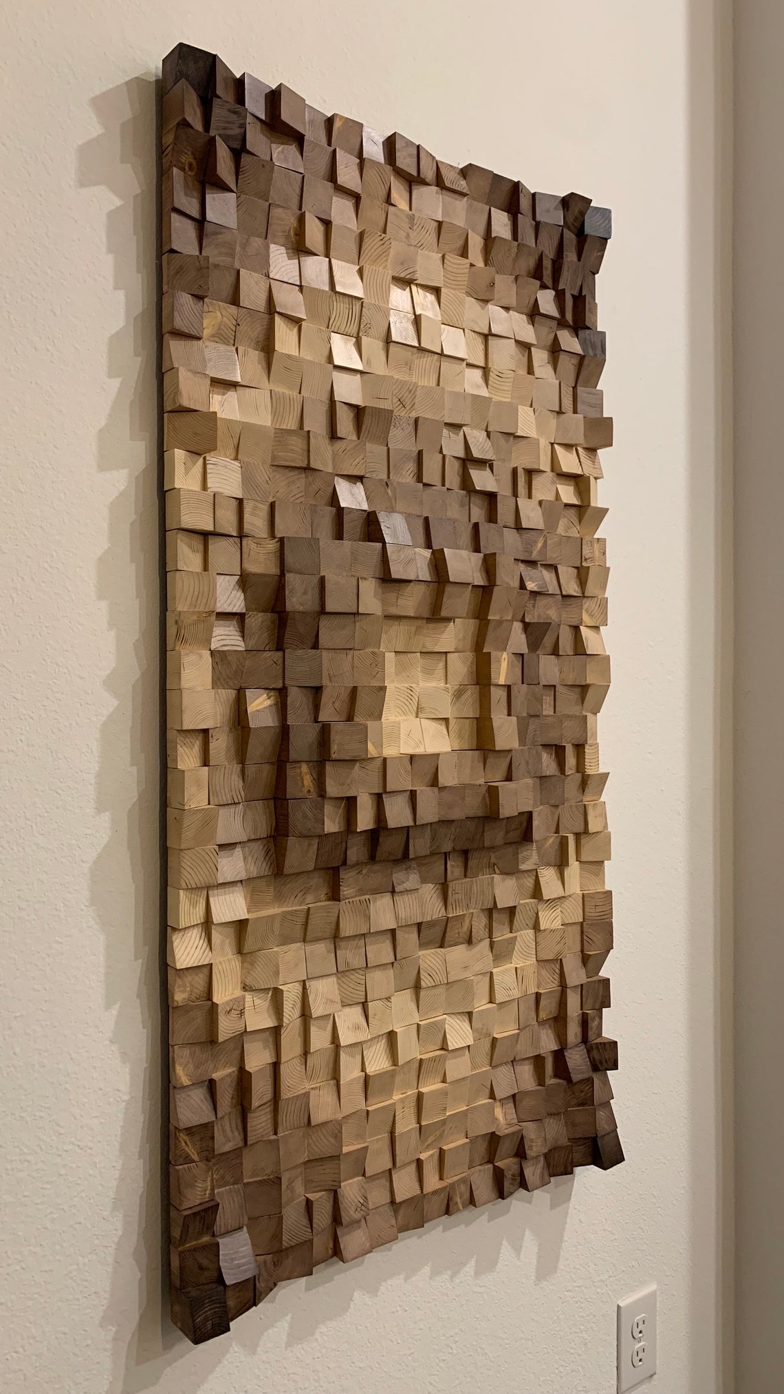 Wood Wall Art Sound Diffuser - Etsy